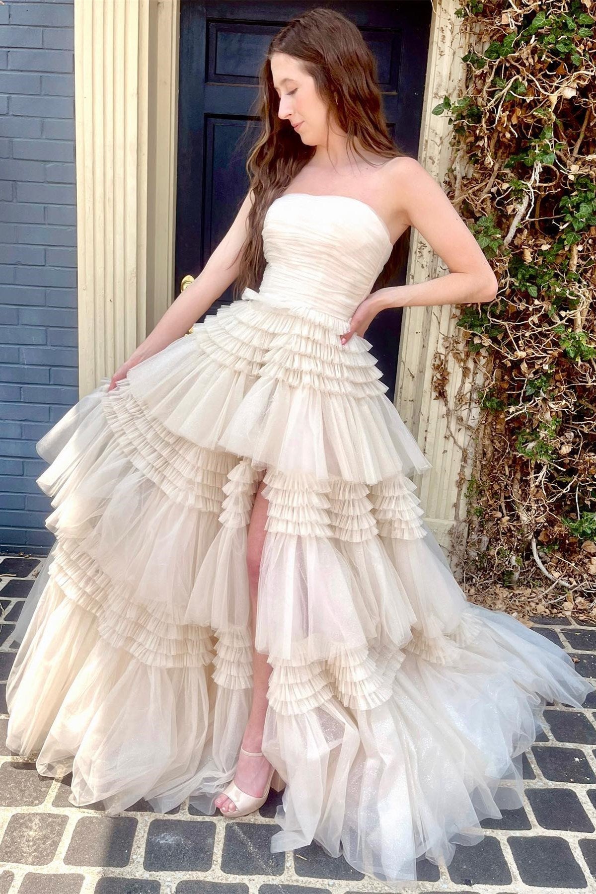 lace corset a line homecoming dress mermaid prom dress royal blue lace ...